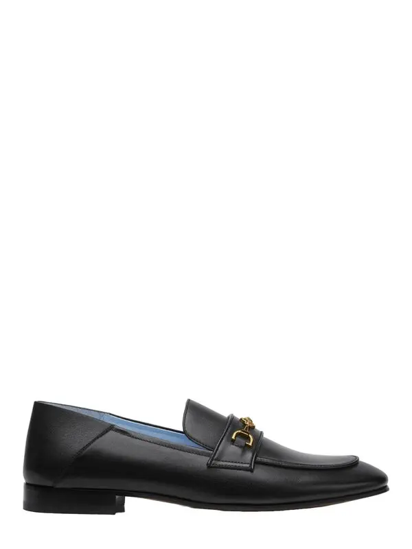 Versace Medusa '95 Leather Slippers - Black