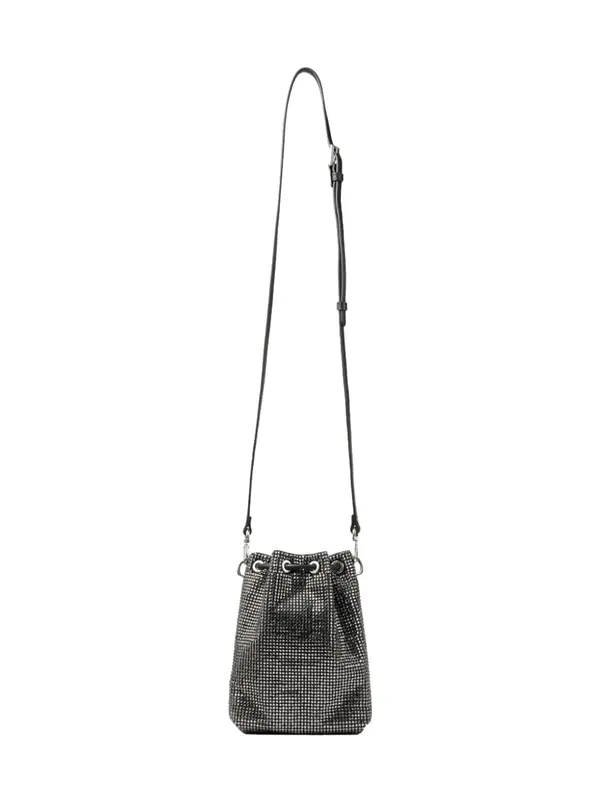 JIMMY CHOO Mini Cinch Shoulder Bag - Black