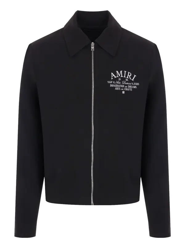 Amiri Arts District Embroidered Jacket - Black