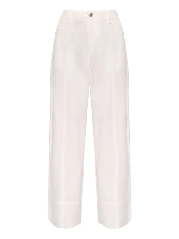 Rag & Bone High-rise Wide-leg Jeans - White