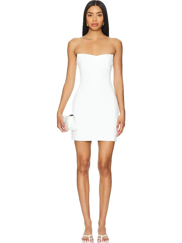 Amanda Uprichard Ivy Mini Dress - Ivory