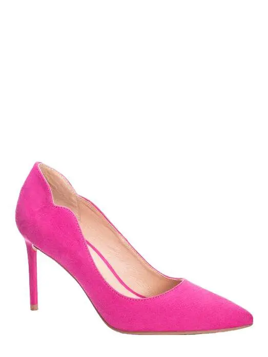 Chinese Laundry Rya Pointed Toe Pumps - Fuchsia