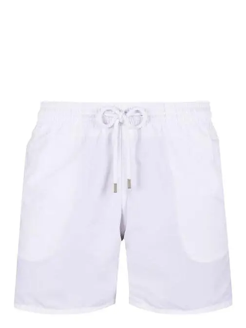 Vilebrequin Solid Swim Trunks - Blanc