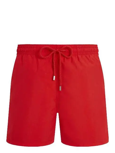 Vilebrequin Solid Swim Trunks - Poppy Red