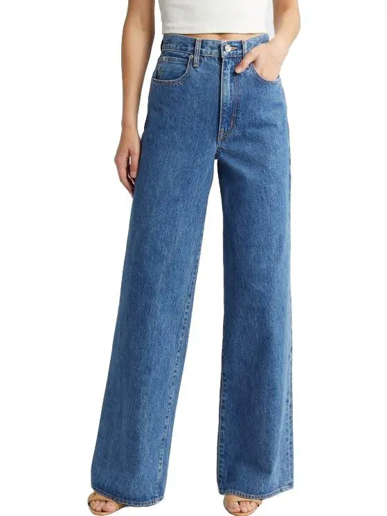 SLVRLAKE Eva Wide-leg Jeans - Sweet Memory