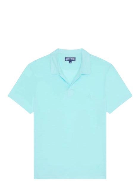 Vilebrequin Solid Linen Jersey Polo - Oxygen