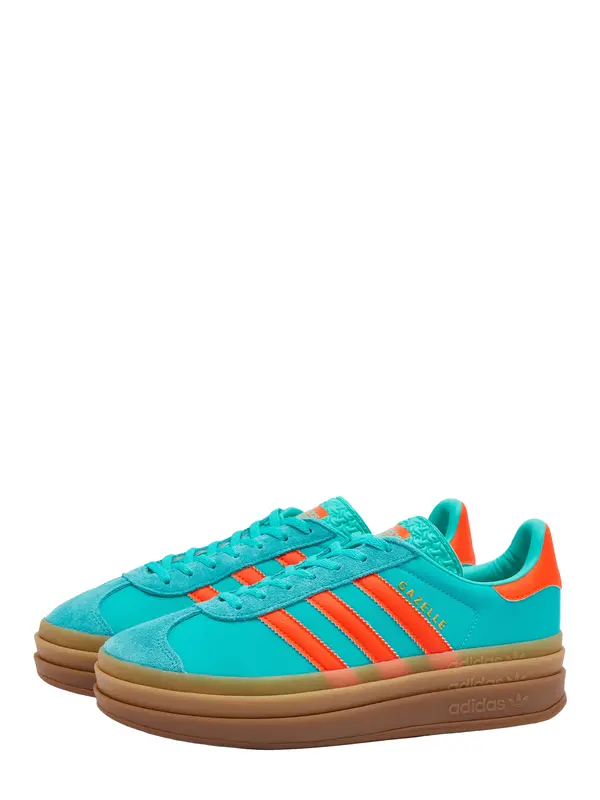 Adidas Gazelle Bold W Sneakers - Mint Rush/impact Orange