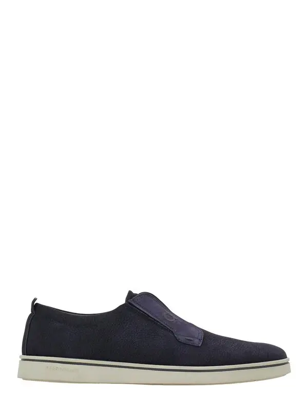FERRAGAMO Derby Slip-on - Blue