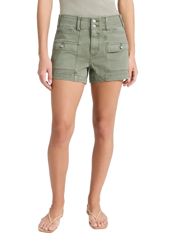 Paige Olivia Cargo Shorts - Vintage Sweet Succulent