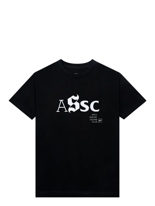 ANTI SOCIAL SOCIAL CLUB Type A Tee - Black