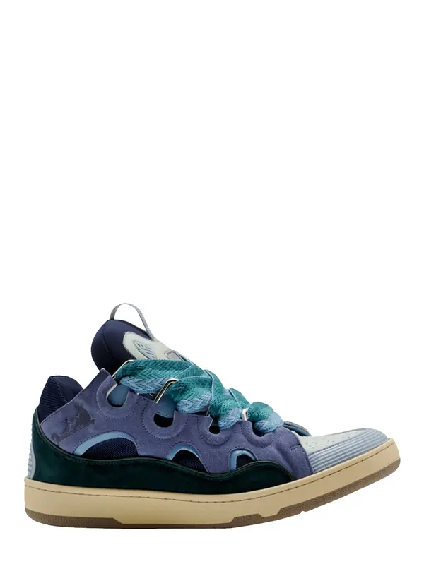 LANVIN Curb Low-top Sneakers - Blue