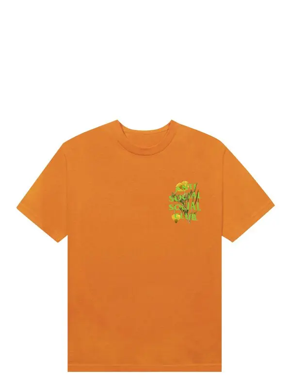 ANTI SOCIAL SOCIAL CLUB Poppy Tee - Orange