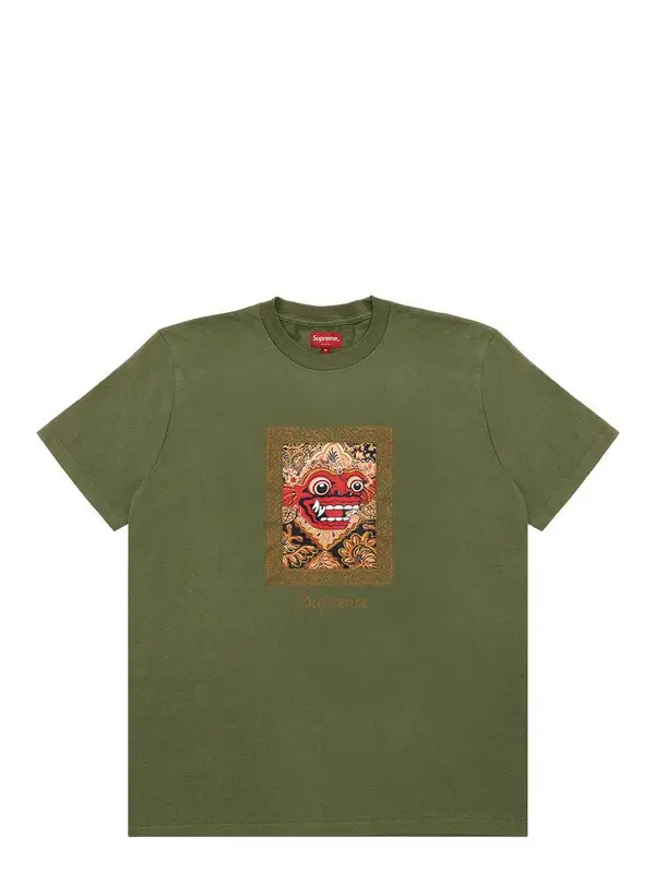 Supreme Barong Patch Short-sleeve Top 'olive - Green