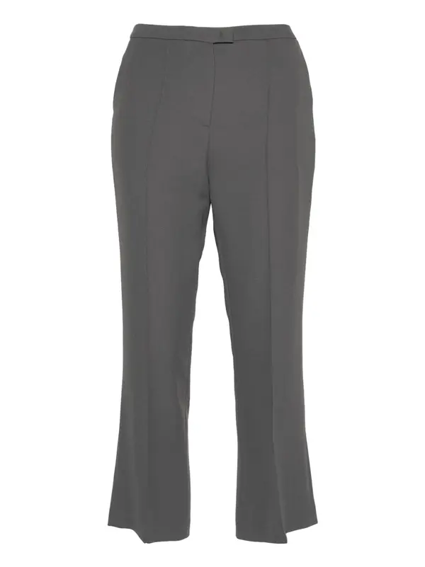 BLANCA VITA Pleomele Cropped Trousers - Grey