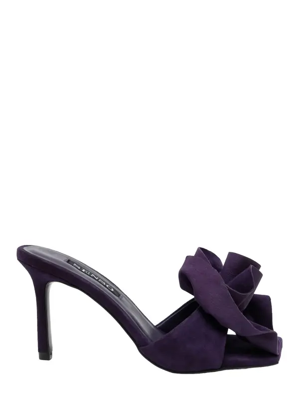 Senso Harlow 85mm Floral-appliqué Sandals - Purple