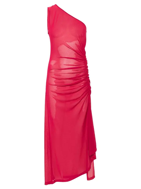 Givenchy One-shoulder Asymmetric Dress - Pink