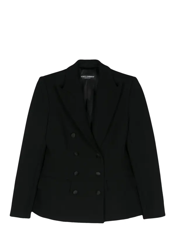 Dolce & Gabbana Double-breasted Blazer - Black