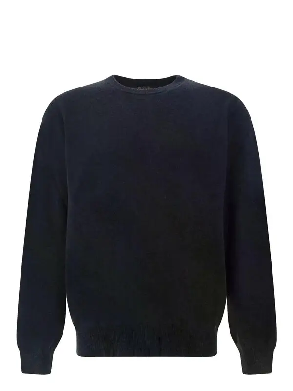 Loro Piana Crew Neck Cashmere Jumper - Grey