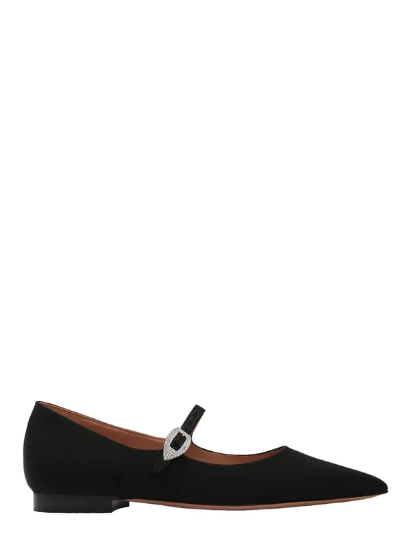 MALONE SOULIERS Kate Ballerina Flats - Black