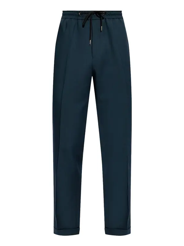 Paul Smith Drawstring Tapered Trousers - Green