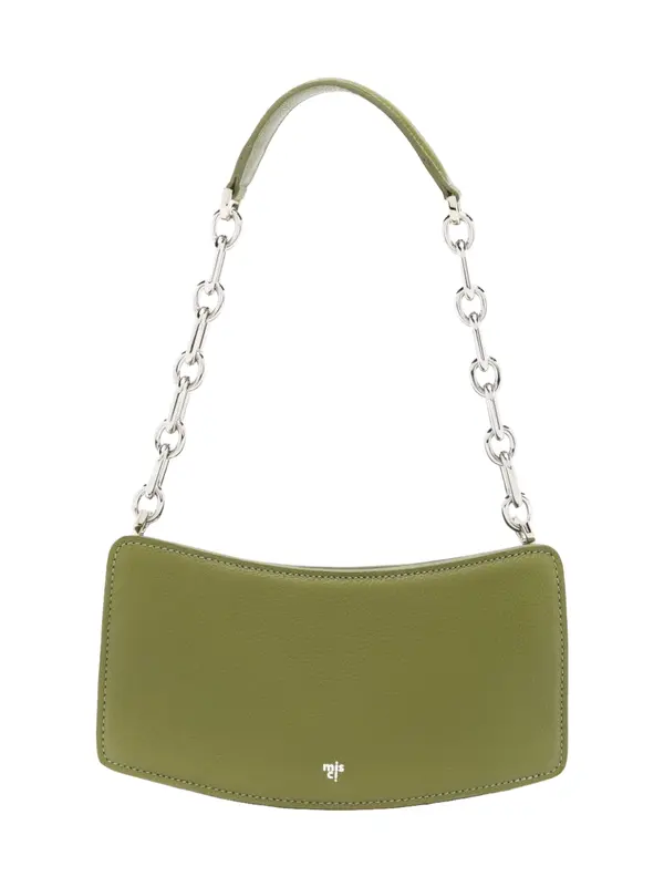 MISCI Espeto Leather Shoulder Bag - Green