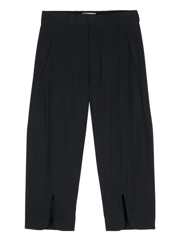 CRAIG GREEN Tapered-leg Tailored Trousers - Blue
