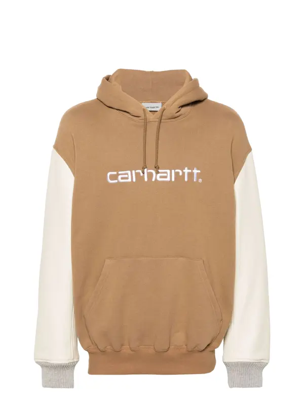 Junya Watanabe X Carhartt Cotton Hoodie - Brown