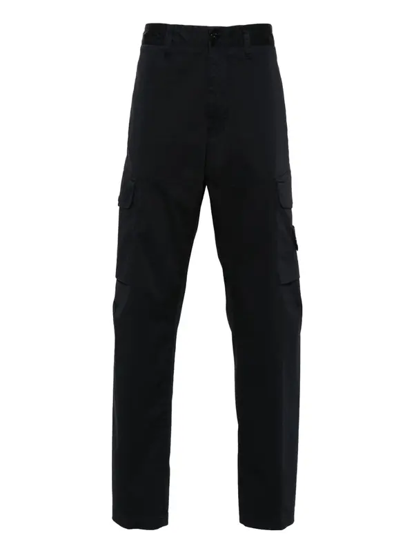 Stone Island Compass-badge Cargo Trousers - Blue