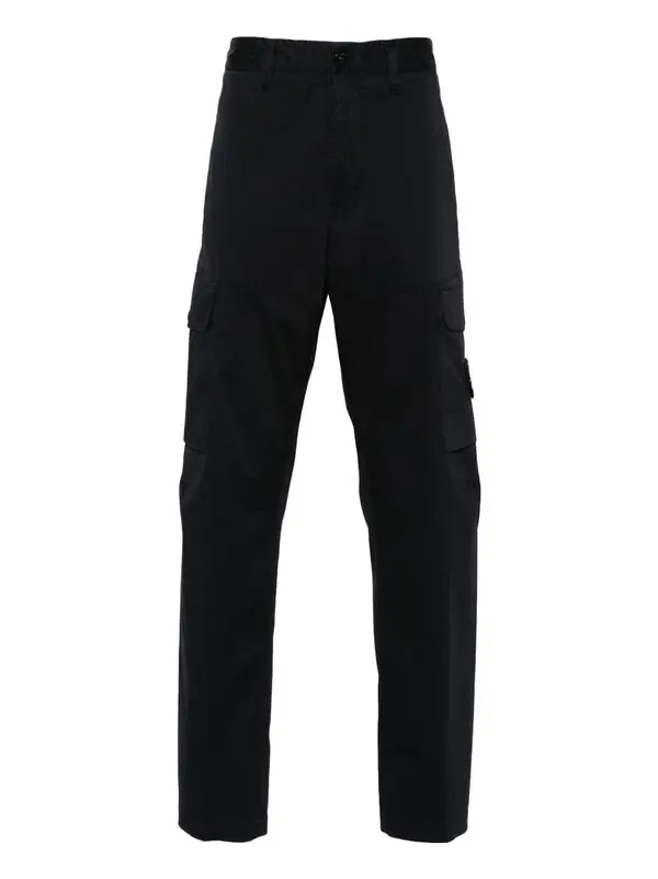 Stone Island Compass-badge Cargo Trousers - Blue