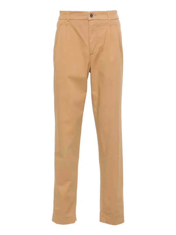 Peserico Tapered Chino Trousers - Neutrals