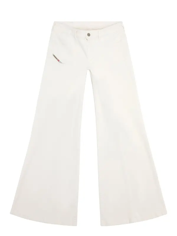 DIESEL D-akii Flared Jeans - White