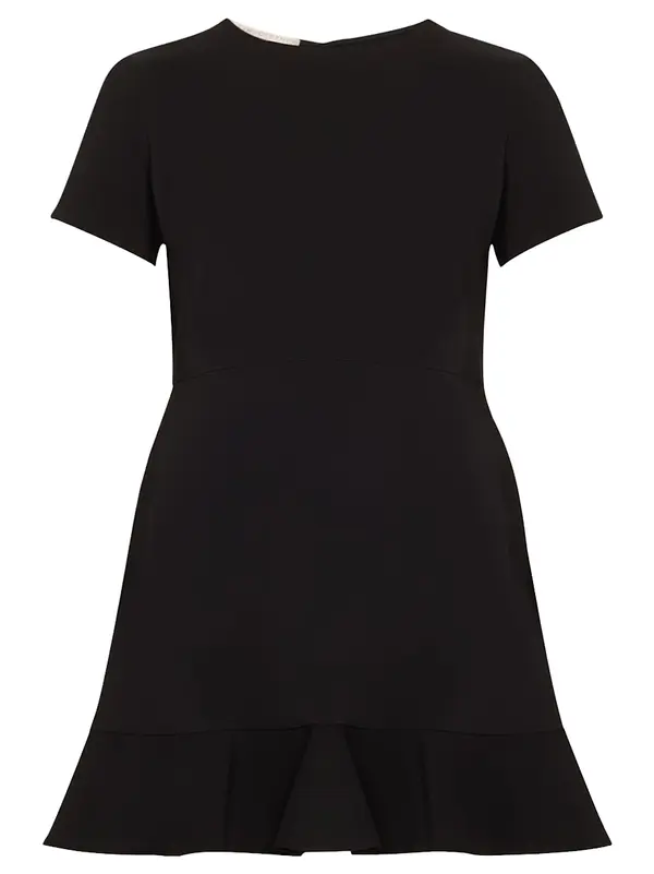 Stella McCartney Iconic Mini A-line Dress - Black