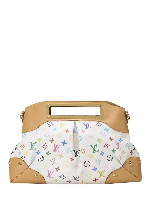 LOUIS VUITTON Takashi Murakami Monogram Multicolore Judy - White