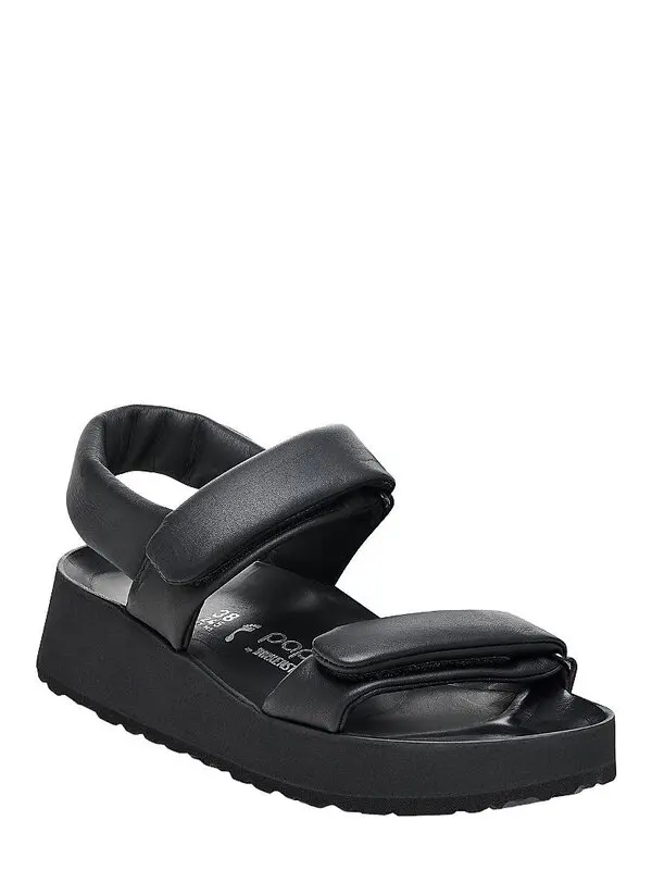 BIRKENSTOCK Theda Wedge Sandals - Black