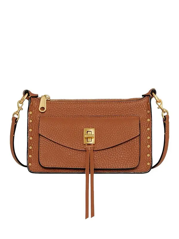 Rebecca Minkoff Mini Darren Crossbody Bag - Caramello