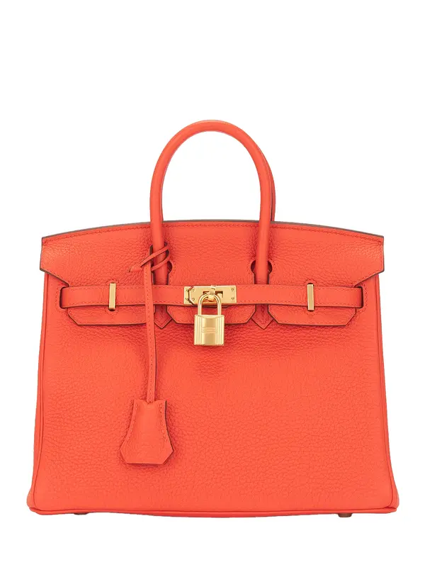 Hermès Togo Handbag - Orange