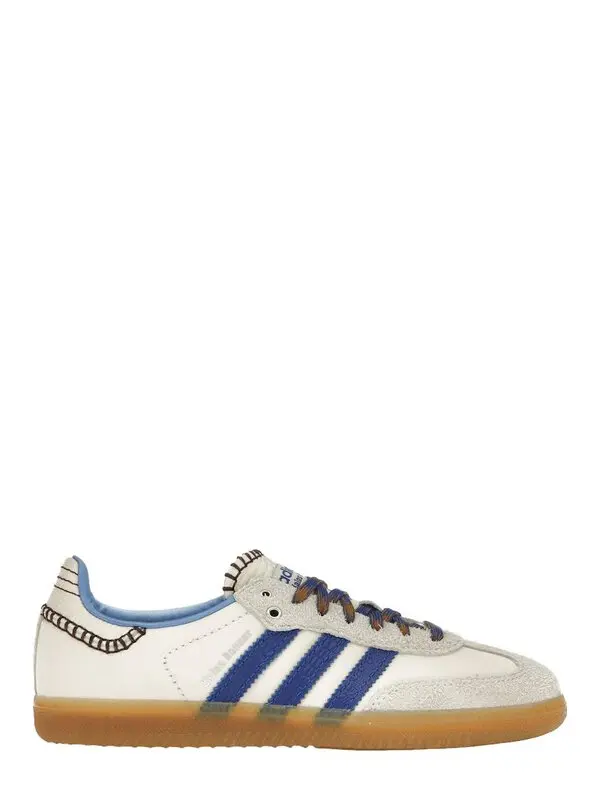 Adidas Samba Nylon Wales Bonner Royal - Wonder Clay/team Royal Blue/wonder White