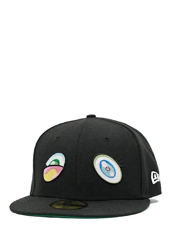 TAKASHI MURAKAMI Eyes Fitted - Black