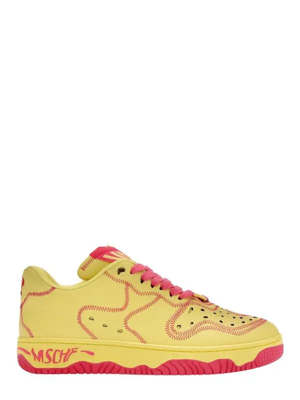 MSCHF Super Normal 2 Friends And Family Sneakers - Raspberry Lemonade Yellow