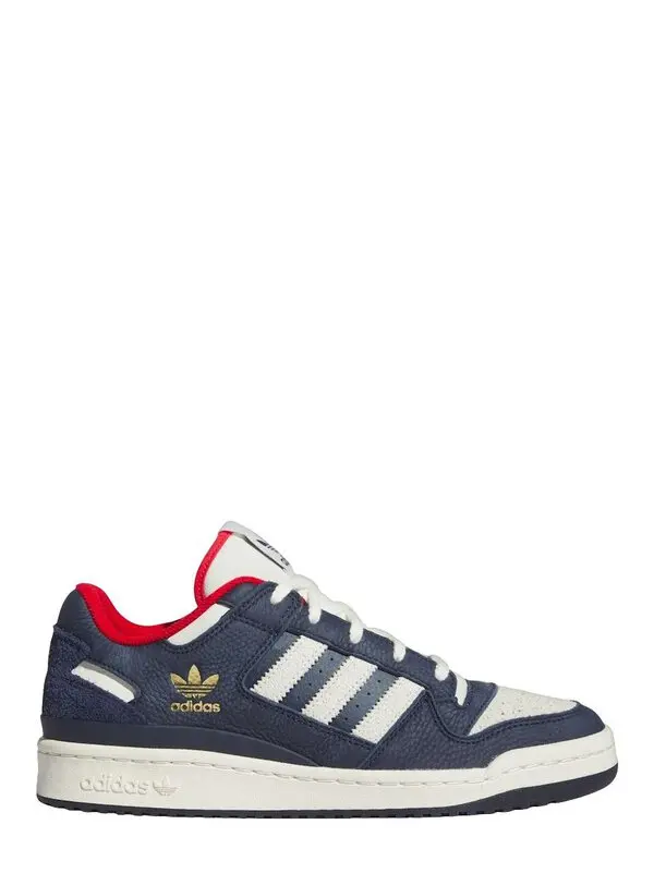 Adidas Forum Low Cl Sneakers - Night Indigo/ivory/better Scarelet Red