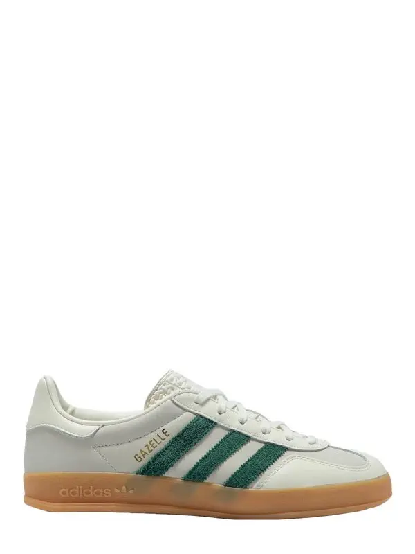 Adidas Gazelle Indoor Sneakers - Off White/dark Green/footwear White