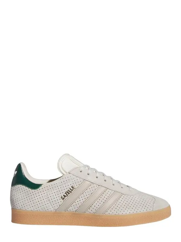 Adidas Gazelle Sneakers - Aluminium/wonder Beige/collegiate Green