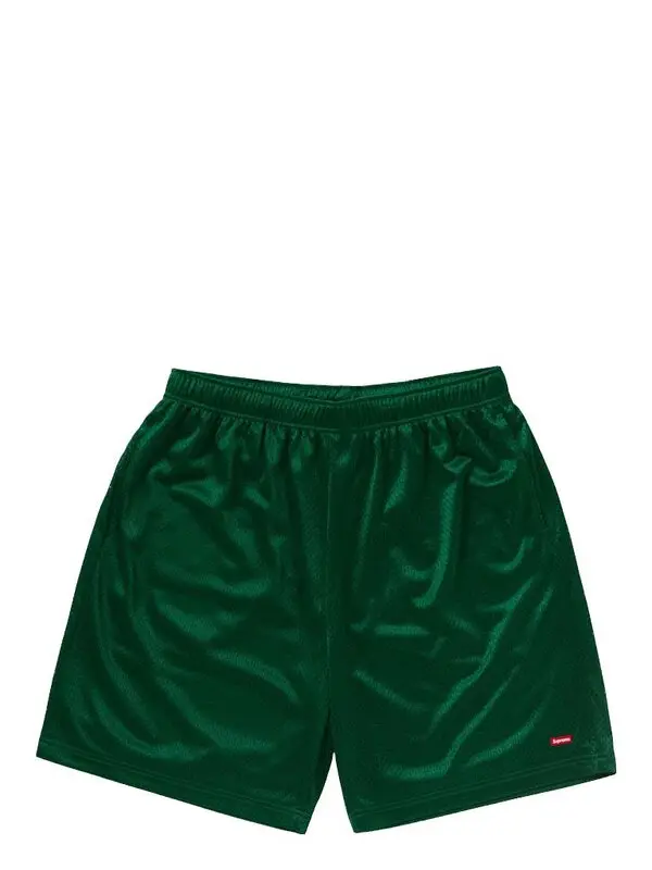 Supreme Small Box Baggy Mesh Short - Green