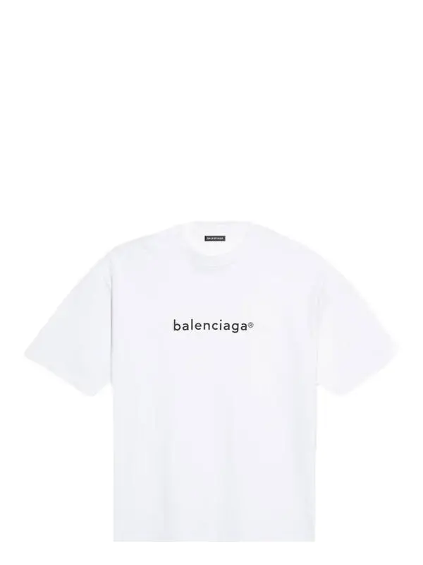 Balenciaga New Copyright Medium Fit T-shirt - White