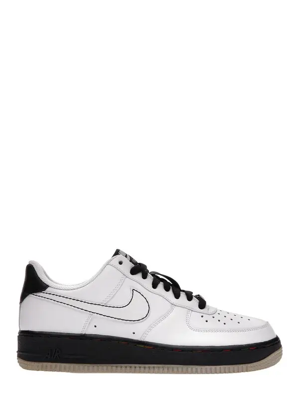 Nike Air Force 1 '07 Sneakers - White/black/metallic Silver