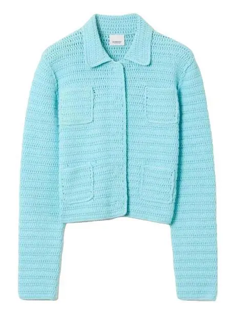 Burberry Crochet Jacket - Blue