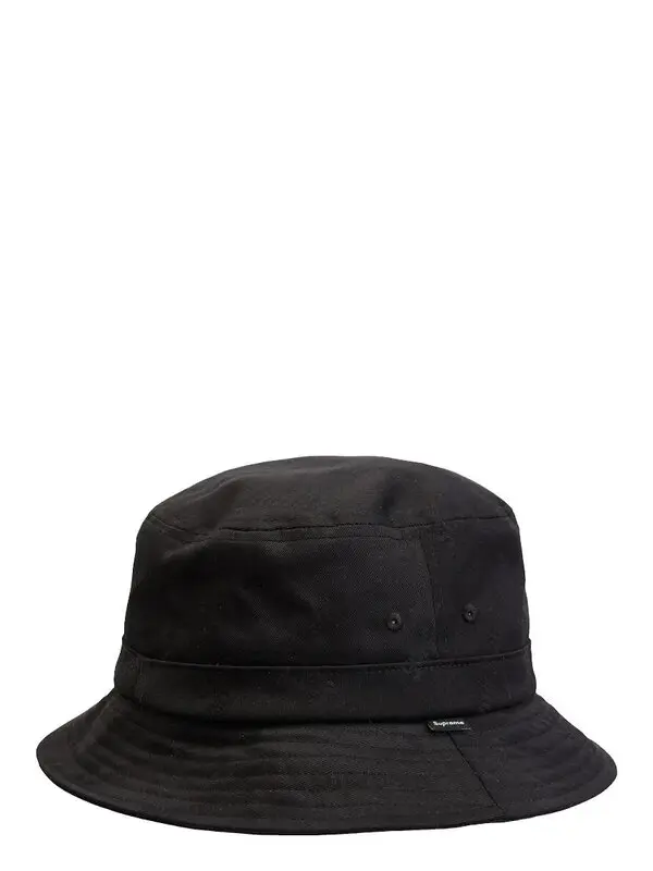 Supreme Chino Twill Crusher Hat - Black