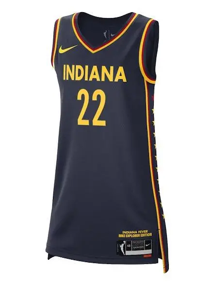 Nike Wnba Caitlin Clark Indiana Fever Drifit Victory Jersey - College Navy Blue