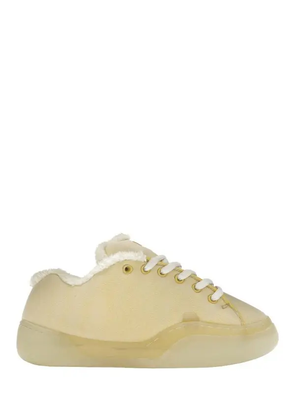 ERL Vamps Skate Foamin Sneakers - Cream/white