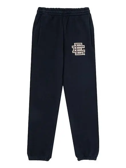 ERIC EMANUEL Ee Basic Sweatpant - Caviar/brown